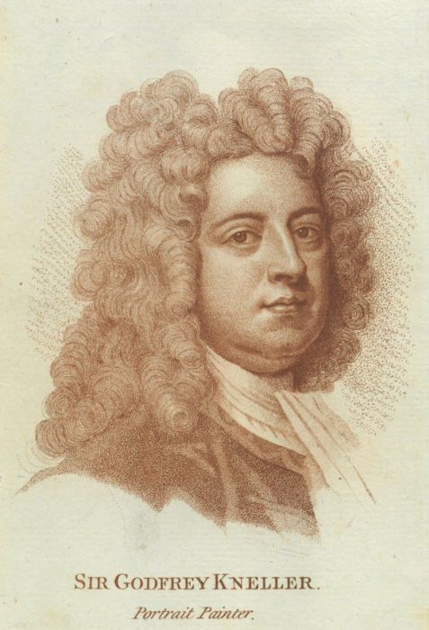 KNELLER, Gottfried Baronet von (1646 - 1723). - "Sir Godefrey Kneller ...