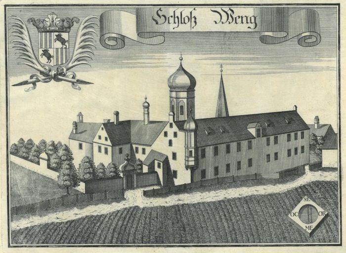 WENG/bei Wörth, Isar. - "Schloß Weng".